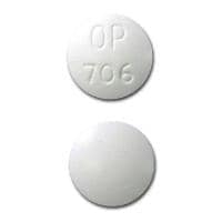 Pill Finder: OP 706 White Round - Medicine.com