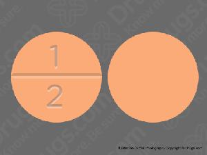 Pill Finder: 1 2 Orange Round - Medicine.com