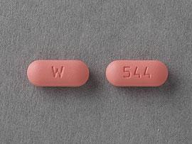 Pill Finder: W 544 Pink Capsule-shape - Medicine.com