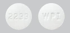 Pill Finder: WPI 2233 White Round - Medicine.com