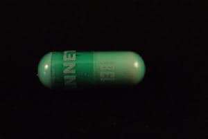 Pill Finder: LANNETT 1381 Green Capsule-shape - Medicine.com