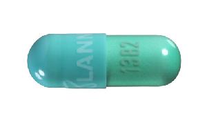Pill Finder: LANNETT 1382 Blue Capsule-shape - Medicine.com