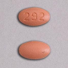 Pill Finder: 292 Brown Elliptical / Oval - Medicine.com