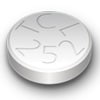 Pill Finder: TCL 252 White Round - Medicine.com