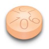 Pill Finder: TCL 106 Peach Round - Medicine.com