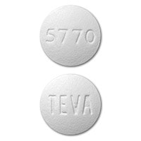 Pill Finder: TEVA 5770 White Round - Medicine.com