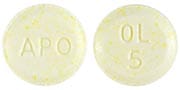 Pill Finder: APO OL 5 Yellow Round - Medicine.com