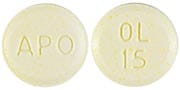 Pill Finder: APO OL 15 Yellow Round - Medicine.com