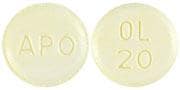 Pill Finder: APO OL 20 Yellow Round - Medicine.com