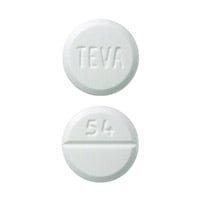 Pill Finder: TEVA 54 White Round - Medicine.com