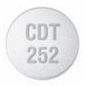 Pill Finder: CDT 252 White Round - Medicine.com