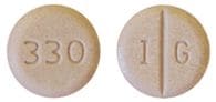 Pill Finder: I G 330 Tan Round - Medicine.com