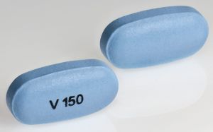 Pill Finder: V 150 Blue Capsule-shape - Medicine.com