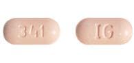Pill Finder: IG 341 Pink Capsule-shape - Medicine.com