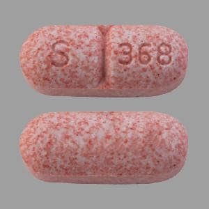 Pill Finder: S 368 Pink Capsule-shape - Medicine.com
