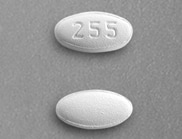Pill Finder: 255 White Elliptical / Oval - Medicine.com