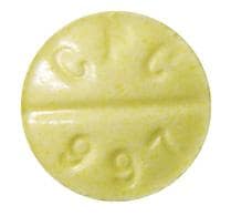 Pill Finder: CPC 997 Yellow Round - Medicine.com