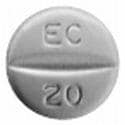Pill Finder: M EC 20 White Round - Medicine.com