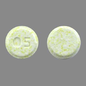 Pill Finder: O5 Yellow Round - Medicine.com