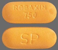 Pill Finder: ROBAXIN 750 SP Orange Capsule-shape - Medicine.com