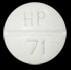 Pill Finder: HP 71 White Round - Medicine.com