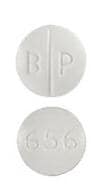 Pill Finder: B P 656 White Round - Medicine.com