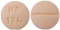 Pill Finder: HP 174 Peach Round - Medicine.com