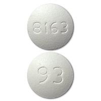 Pill Finder: 93 8163 White Round - Medicine.com