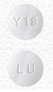Pill Finder: LU Y18 White Round - Medicine.com