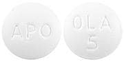 Pill Finder: APO OLA 5 White Round - Medicine.com
