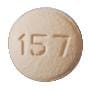 Pill Finder: M 157 Peach Round - Medicine.com