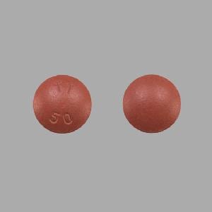Pill Finder: T1 50 Red Round - Medicine.com