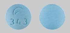 Pill Finder: Logo 343 Blue Round - Medicine.com