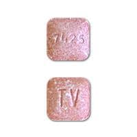 Pill Finder: TV 7425 Pink Four-sided - Medicine.com