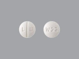 Pill Finder: L U W22 White Round - Medicine.com