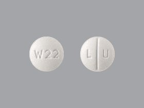 Pill Finder: L U W22 White Round - Medicine.com