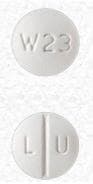 Pill Finder: L U W23 White Round - Medicine.com