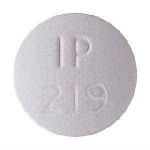 Pill Finder: IP 219 850 White Round - Medicine.com