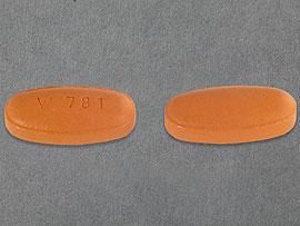 Pill Finder: W 781 Orange Elliptical / Oval - Medicine.com