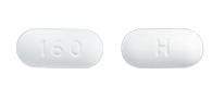 Pill Finder: H 160 White Capsule-shape - Medicine.com