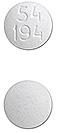 Pill Finder: 54 194 White Round - Medicine.com