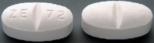 Pill Finder: ZE 72 White Elliptical / Oval - Medicine.com