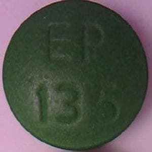 Pill Finder: EP 135 Green Round - Medicine.com