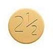 Pill Finder: 893 2 1/2 Yellow Round - Medicine.com