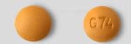 Pill Finder: G74 Orange Round - Medicine.com