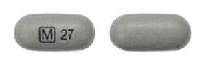 Pill Finder: M 27 Gray Capsule-shape - Medicine.com