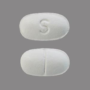 Pill Finder: S White Elliptical / Oval - Medicine.com
