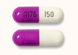 Pill Finder: A176 150 Purple Capsule-shape - Medicine.com