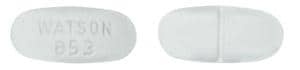 Pill Finder: WATSON 853 White Capsule-shape - Medicine.com