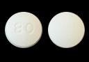 Pill Finder: 80 White Round - Medicine.com